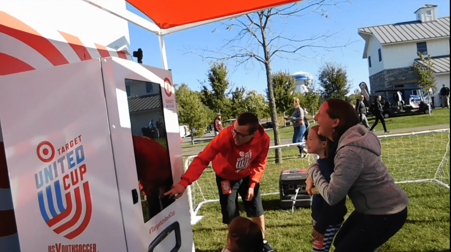 Target - United Cup Selfie Vending Machine